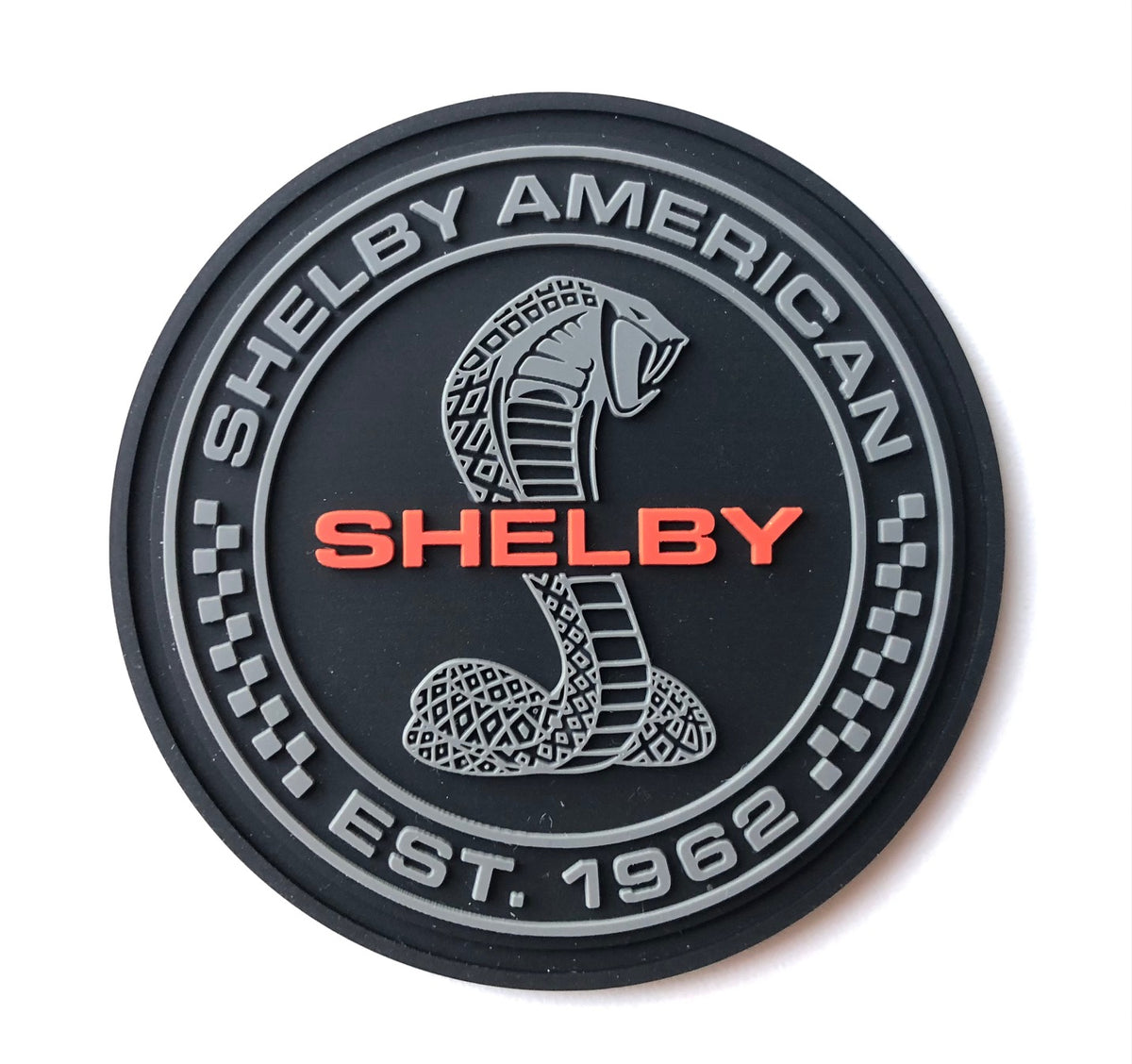 Shelby Established '62 Rubber Patch | Cobra Icon | Wicked Quick